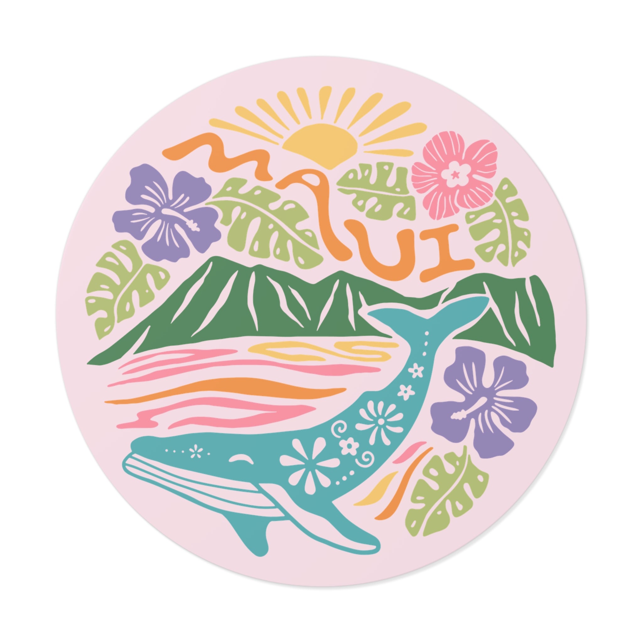 Maui Sticker – The Land + Sea Store by Love + Water